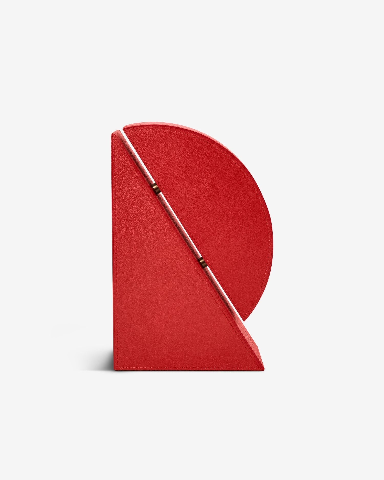 Red Right Cubist Bookend | Modern Bookend | ASSOULINE AU